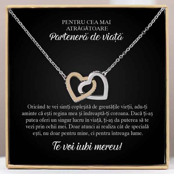 Colier cu Inimi Impletite, Pentru cea mai atragatoare partenera de ...